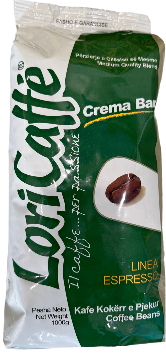 Lori Caffe Roasted Espresso Beans 1kg – Alb Products