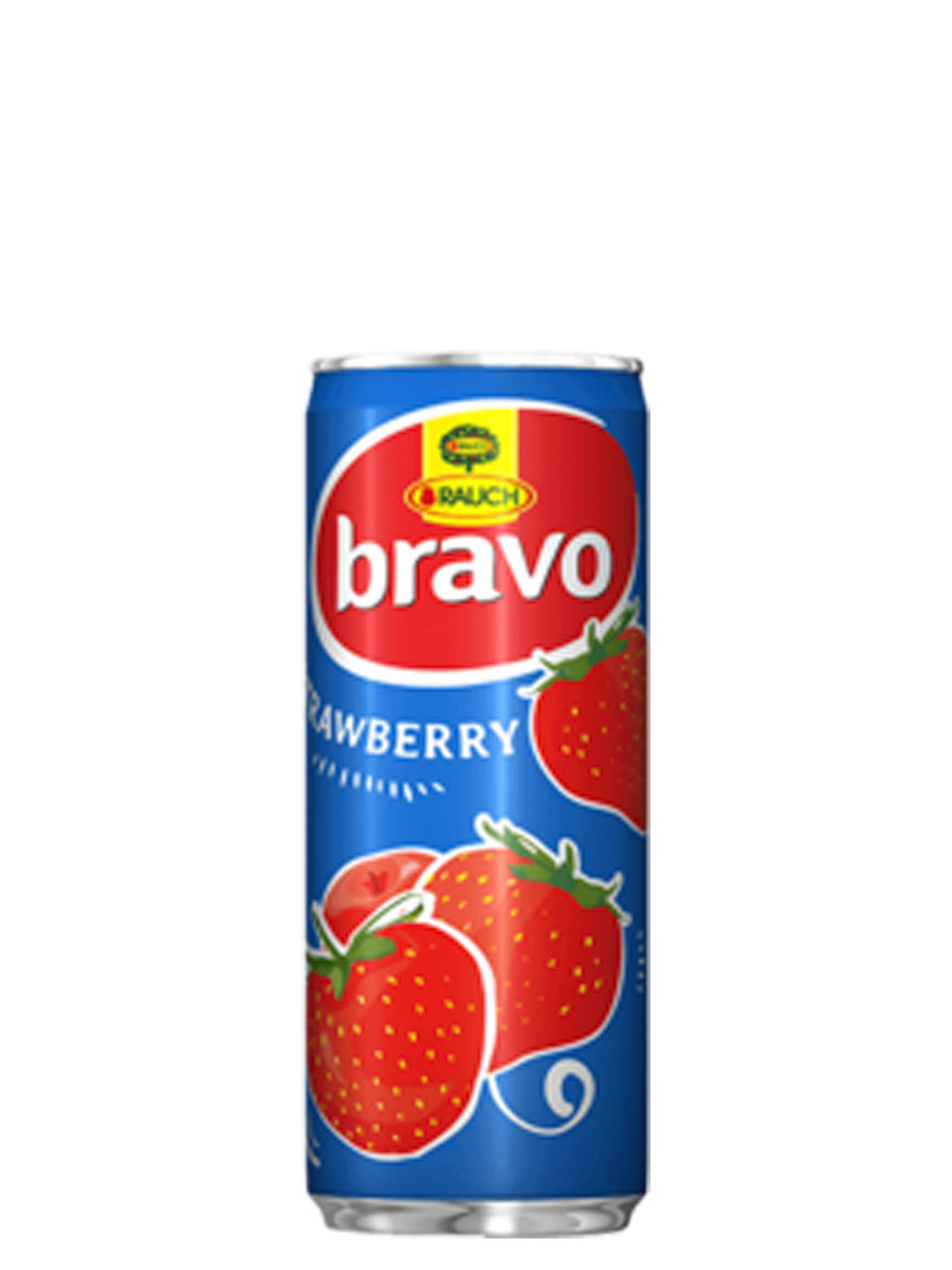 Bravo Strawberry Juice 250ml – Alb Products